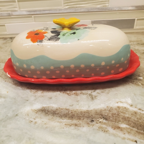 The Pioneer Woman | Kitchen | Pioneer Woman Brand Butterfly Butter Dish ...